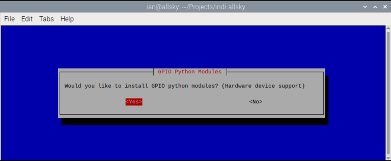 Install INDI-AllSky on a Raspberry Pi 5 - ASTROISK